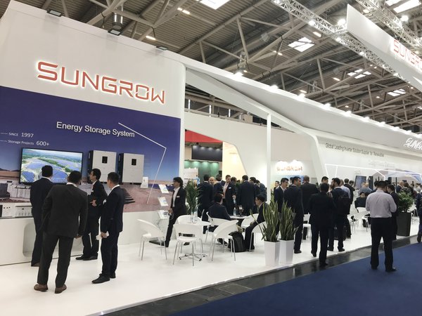 Sungrow Presents 1500V PV Inverters and ESS at Intersolar Europe 2018 ...